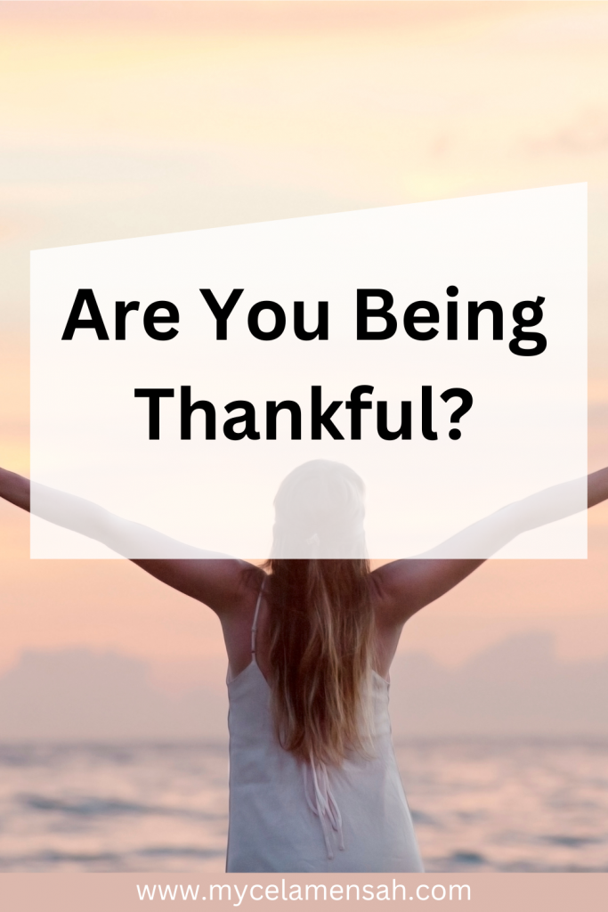 Are You Being Thankful? - Living HopeLife Ministries